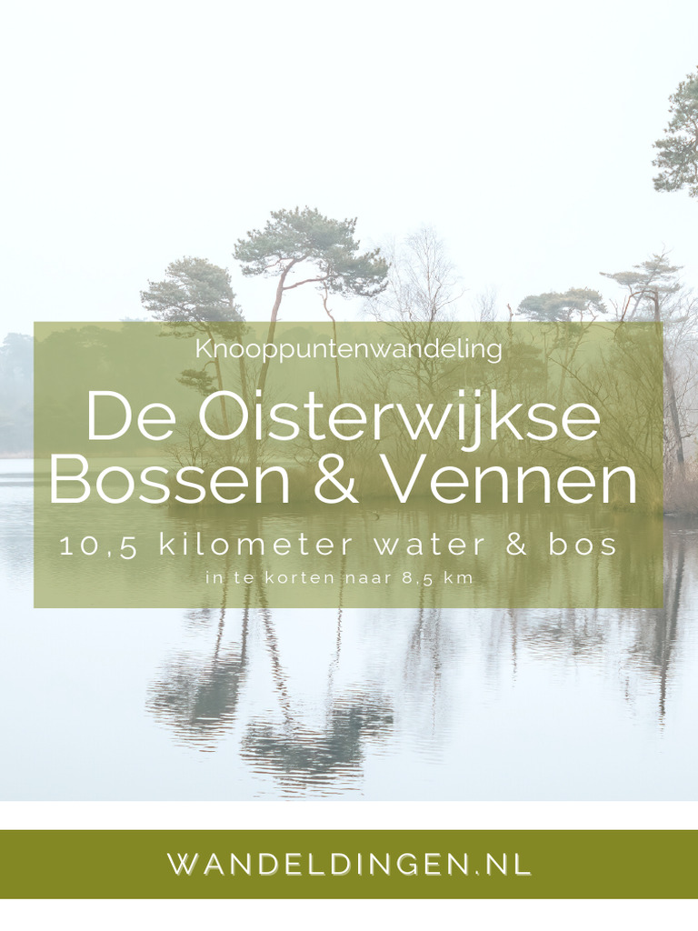 Knooppuntenwandeling - Oisterwijkse Bossen en Vennen | PDF