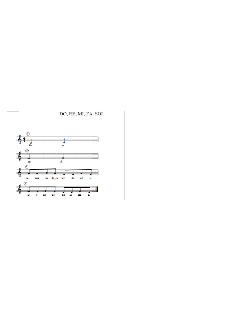 Do-Re-Mi | PDF