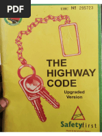 HIGHWAY CODE MARCH 25, 2020 - Zambia | PDF | Traffic | Traffic Light