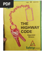 Zimbabwe Provisional License Revision | PDF | Traffic | Intersection (Road)