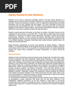 Equity Research Report - Example, Content, Types | PDF | Securities ...