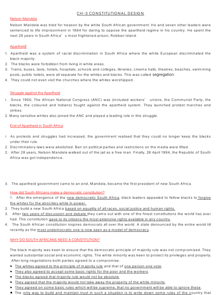 VRC Sir Constitutional Design | PDF | Social Science | Lifestyle