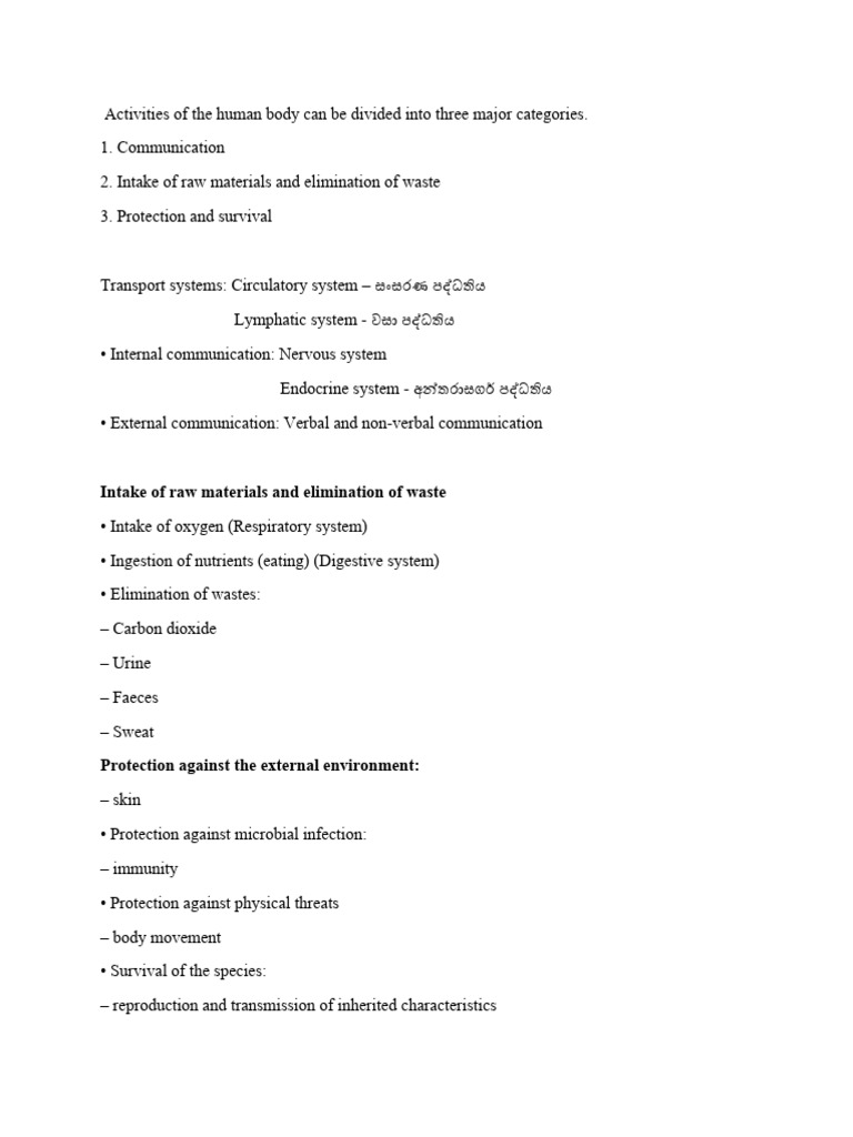Bio Medical | PDF | Human Body | Homeostasis