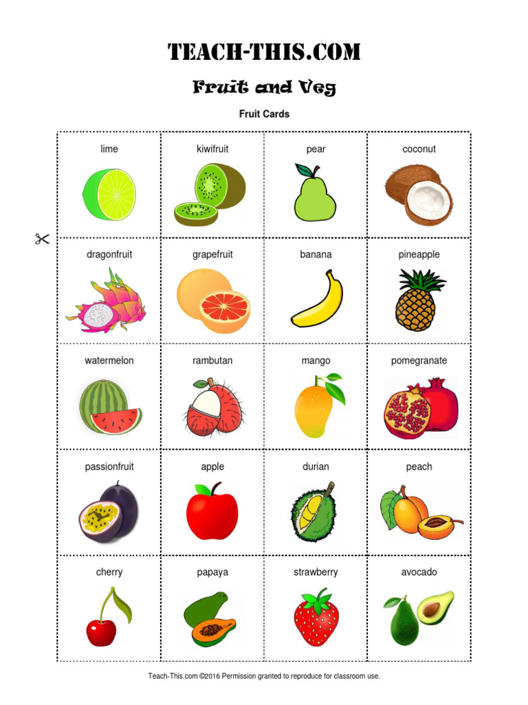 Fruit and Veg | PDF | Fruit | Vegetables