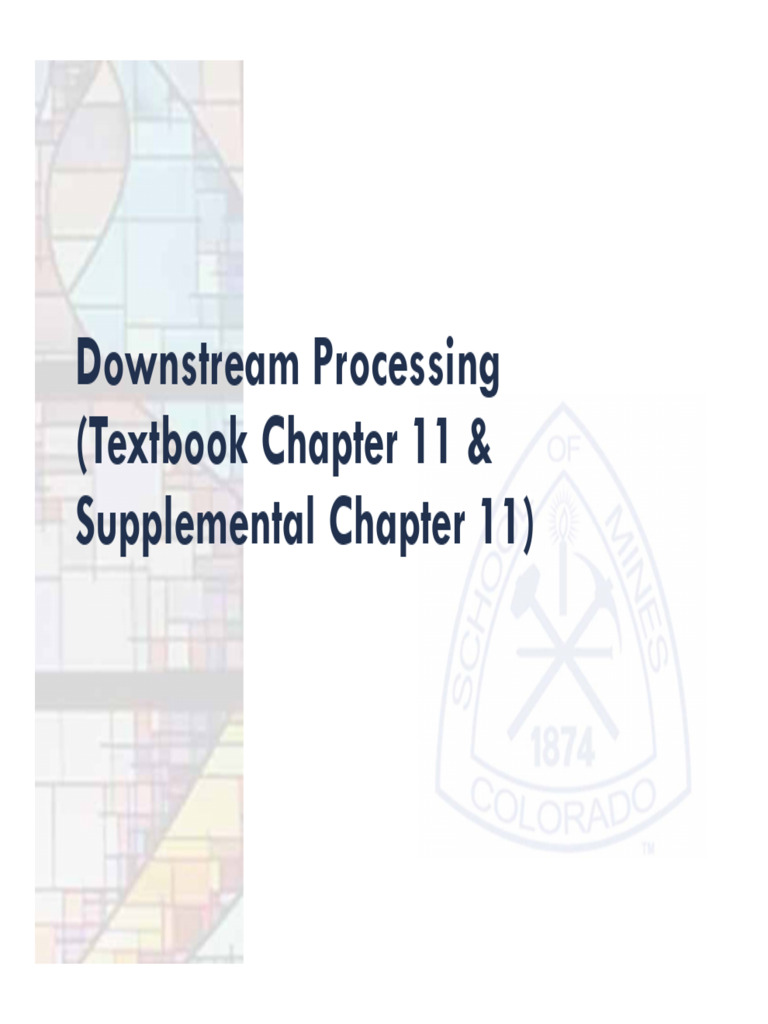 12 Downstream Processing | PDF | High Performance Liquid Chromatography ...