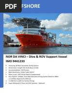 Vessel Specs - OLV VENTURE 1 PDF | PDF | Manufactured Goods | Equipment