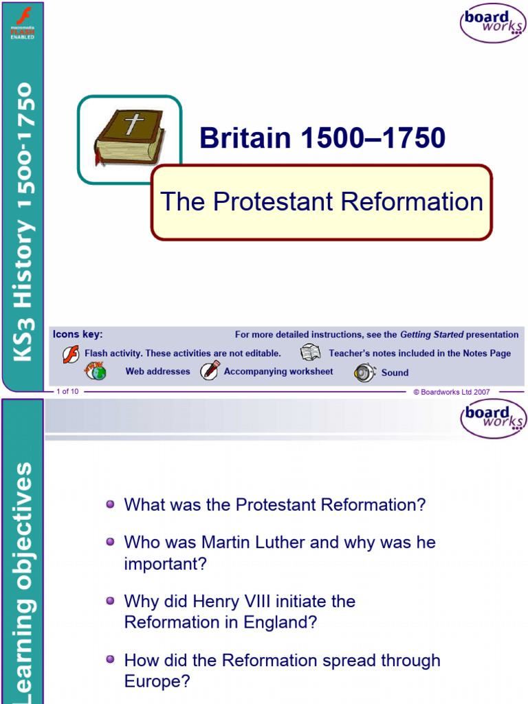 Protestant Reformation Overview 1500-1750 | PDF | Martin Luther | Pope
