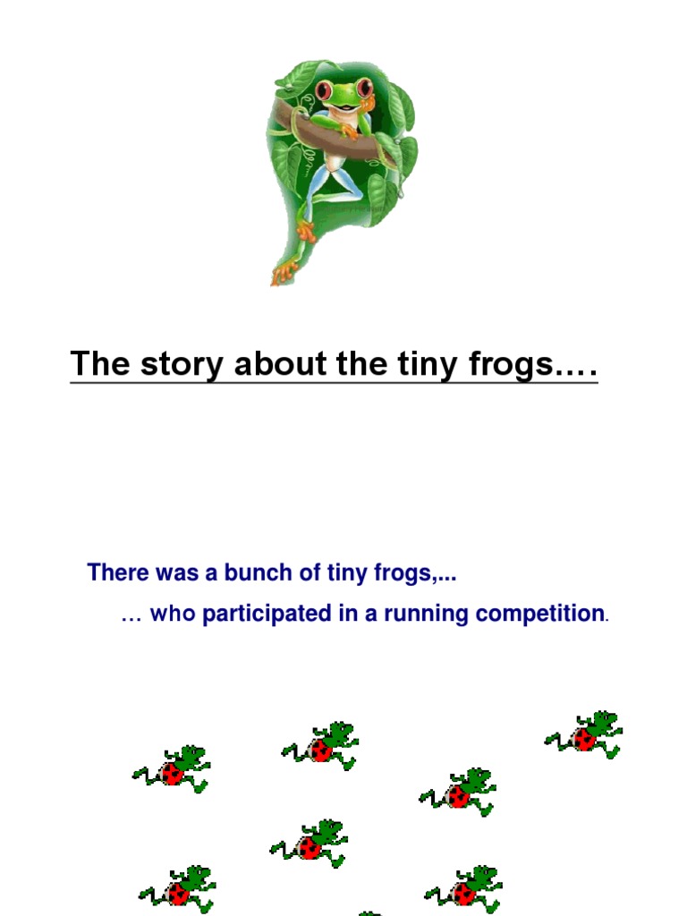 The Deaf Frog's Climb to Success | PDF