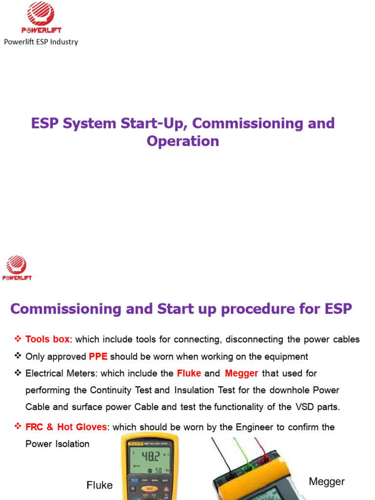 Day 4 Esp System Start-up,Commissioning and Operation_last | PDF ...