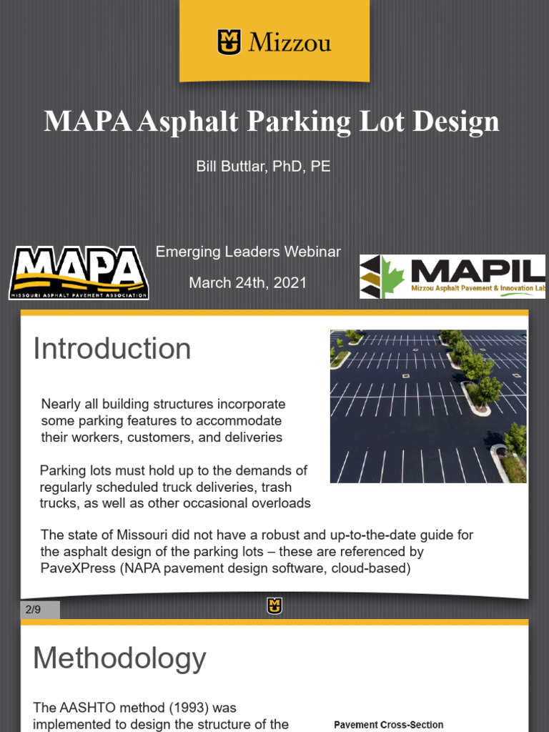 Parking Lot Design MAPA 2021 | PDF | Road Surface | Materials