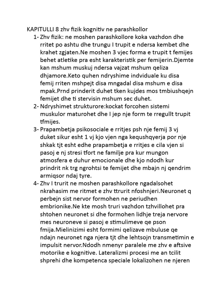 PRV Psiko Zhvillimi | PDF