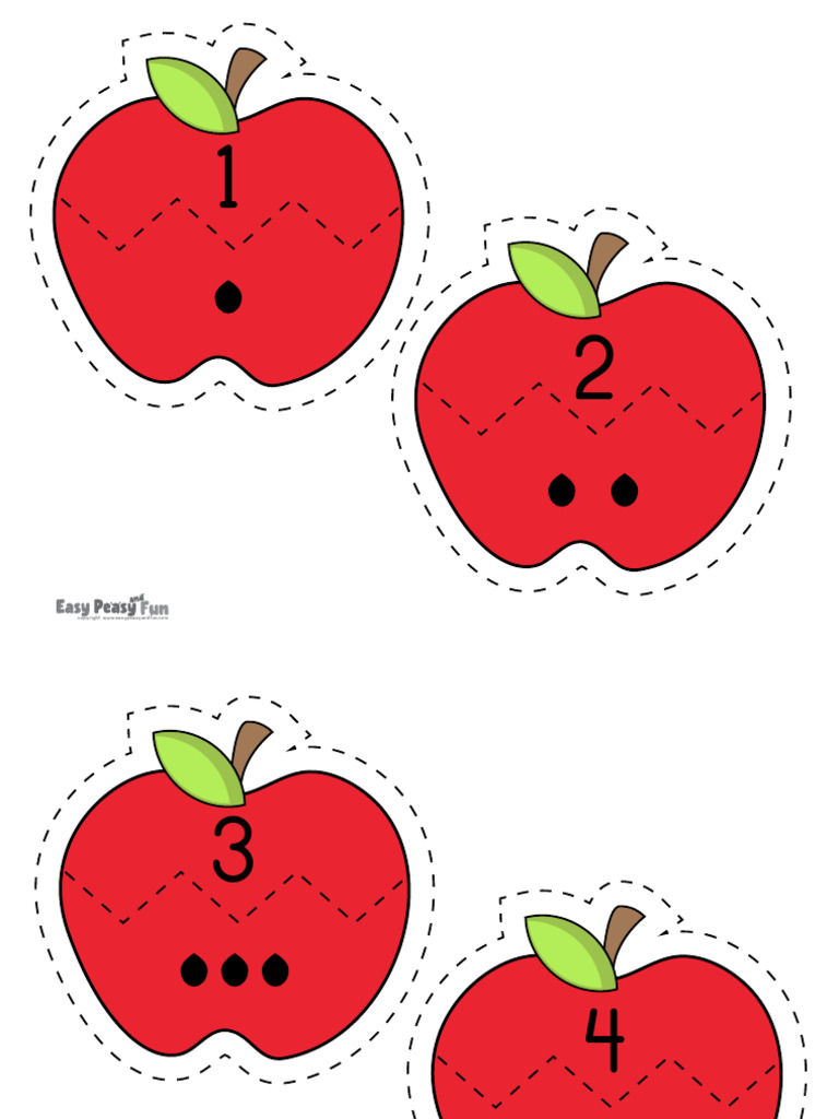 Manzanas Números | PDF