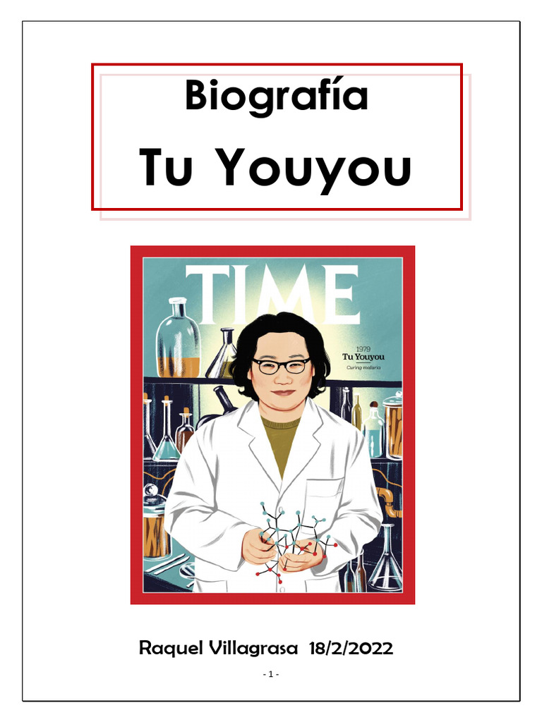 Biografía de Tu Youyou y sus logros | PDF | Medicina | Cuidado de la salud