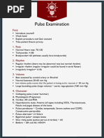 Grading Peripheral Pulses Guidelines | PDF | Pulse | Vein