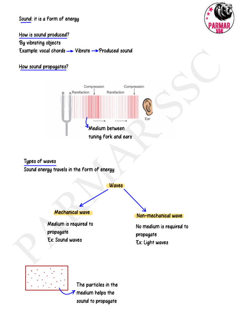 Tsunamî ? Physics Lecture 34 Sound English PDF Note Uploaded by | PDF | Sound | Waves