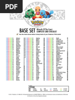 Pokémon 151 Master Set Checklist | PDF | Japanese Games | Nintendo ...
