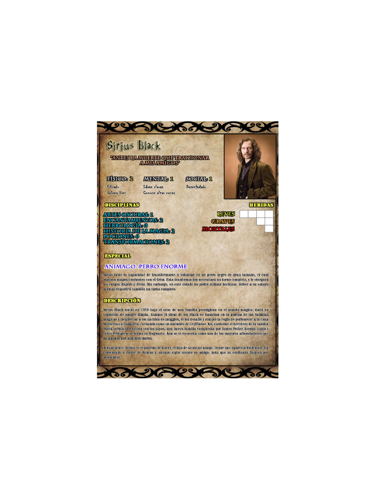Sirius Black | PDF
