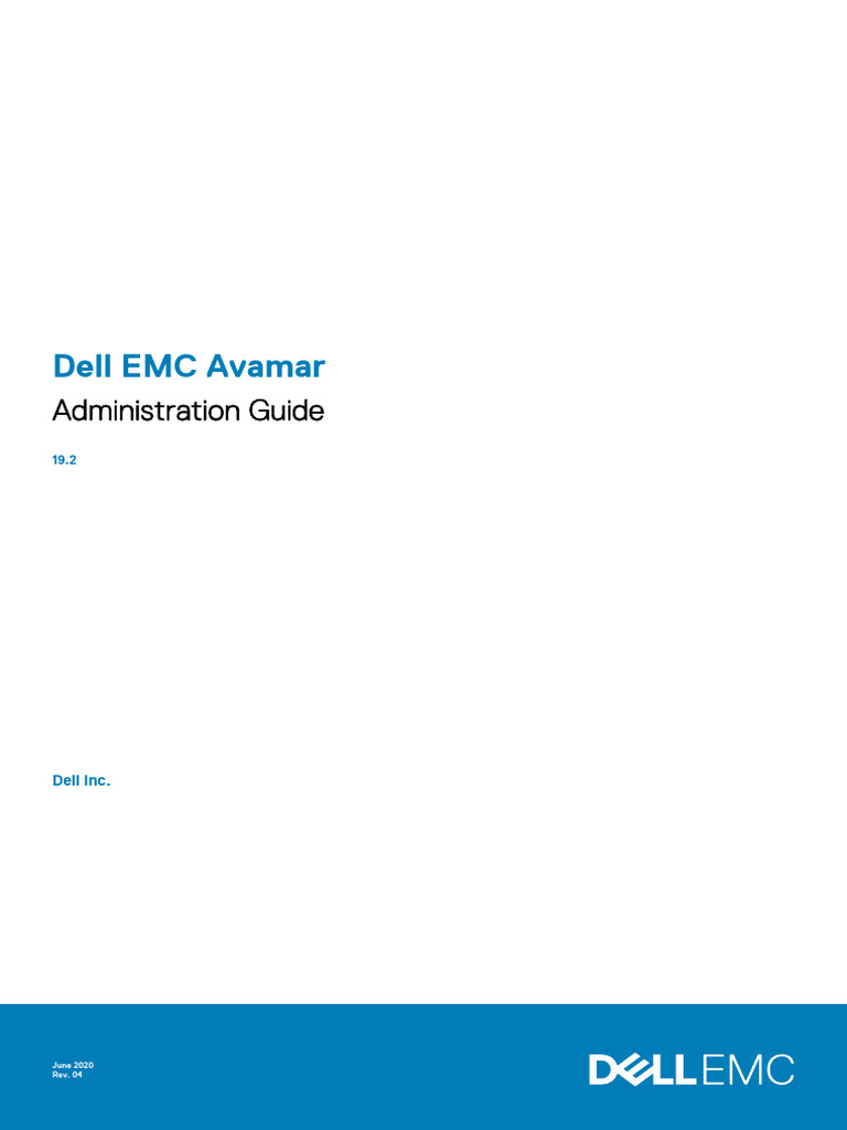 Avamar Administration Guide Overview | PDF | Replication (Computing ...
