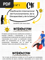 Clasificación Internacional de Funcionamiento | PDF