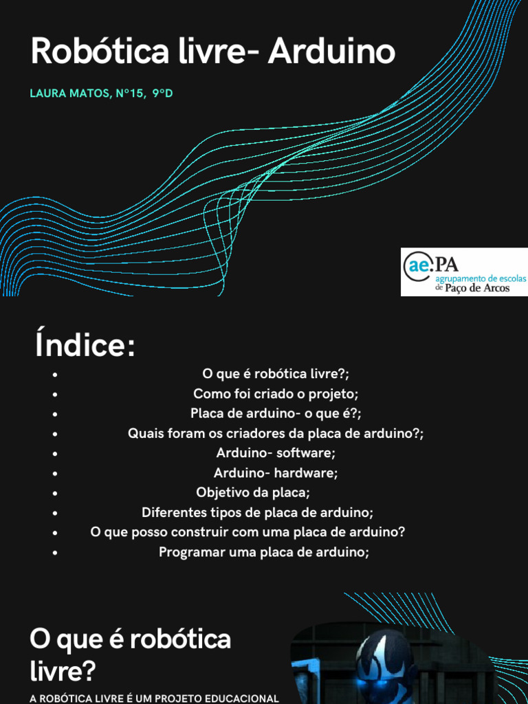 PowerPoint sobre Arduíno | PDF | Arduino | Informática