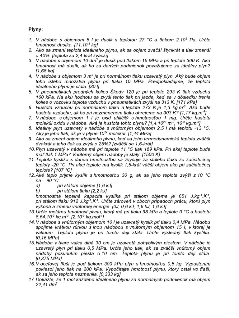 Priklady Na Cvicenie | PDF