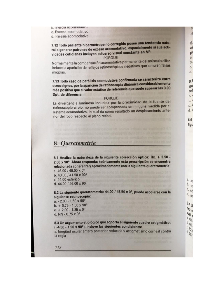 Taller Queratometría | PDF