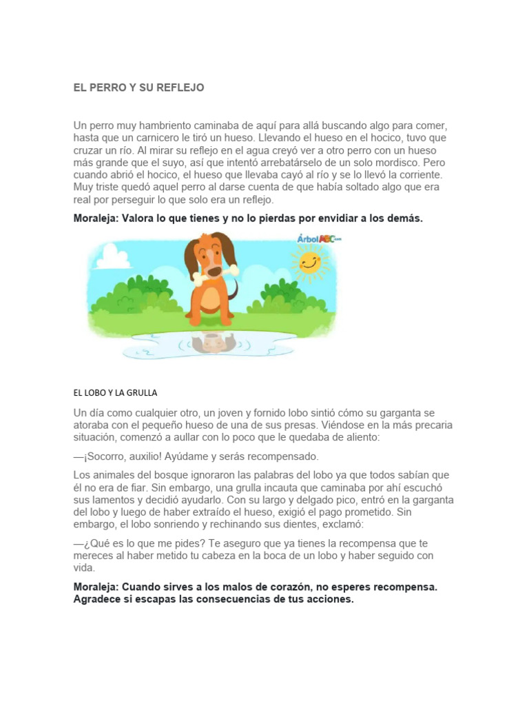 El Perro y Su Reflejo | PDF | León