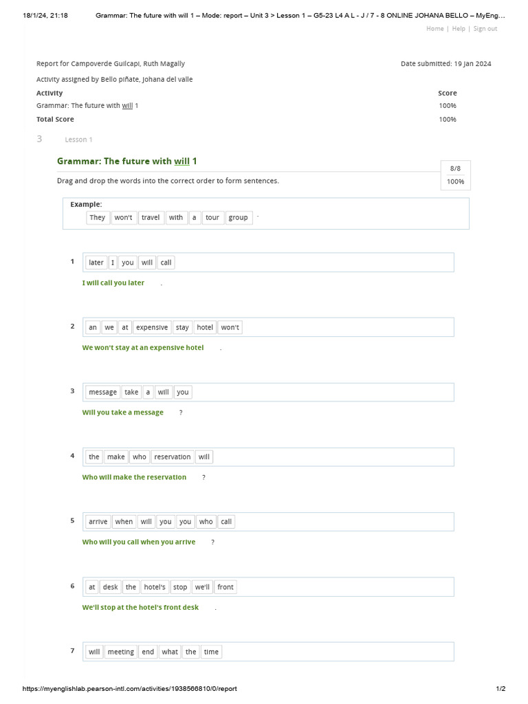 Top Notch 2 Unidad 1 | PDF