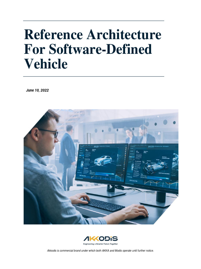 AKKODiS SW Defined Vehicle Reference Architecture F | PDF | Network Topology | Service Oriented ...