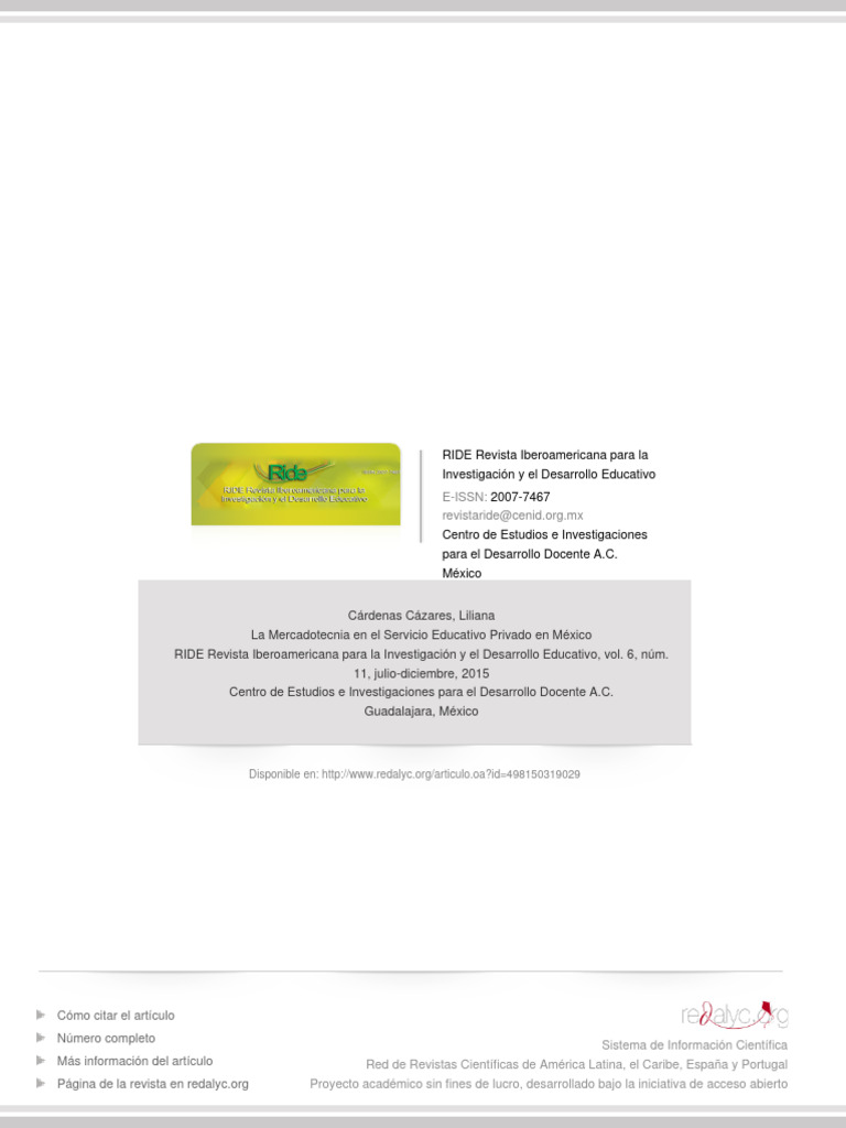 Merca y Pedagogia | PDF | Marketing | Planificación