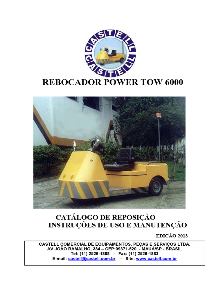 Catálogo Power Tow 6000 - Versão 2016 | PDF | Freio | Pneu