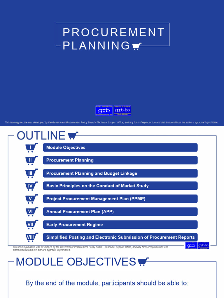 Procurement Planning | PDF