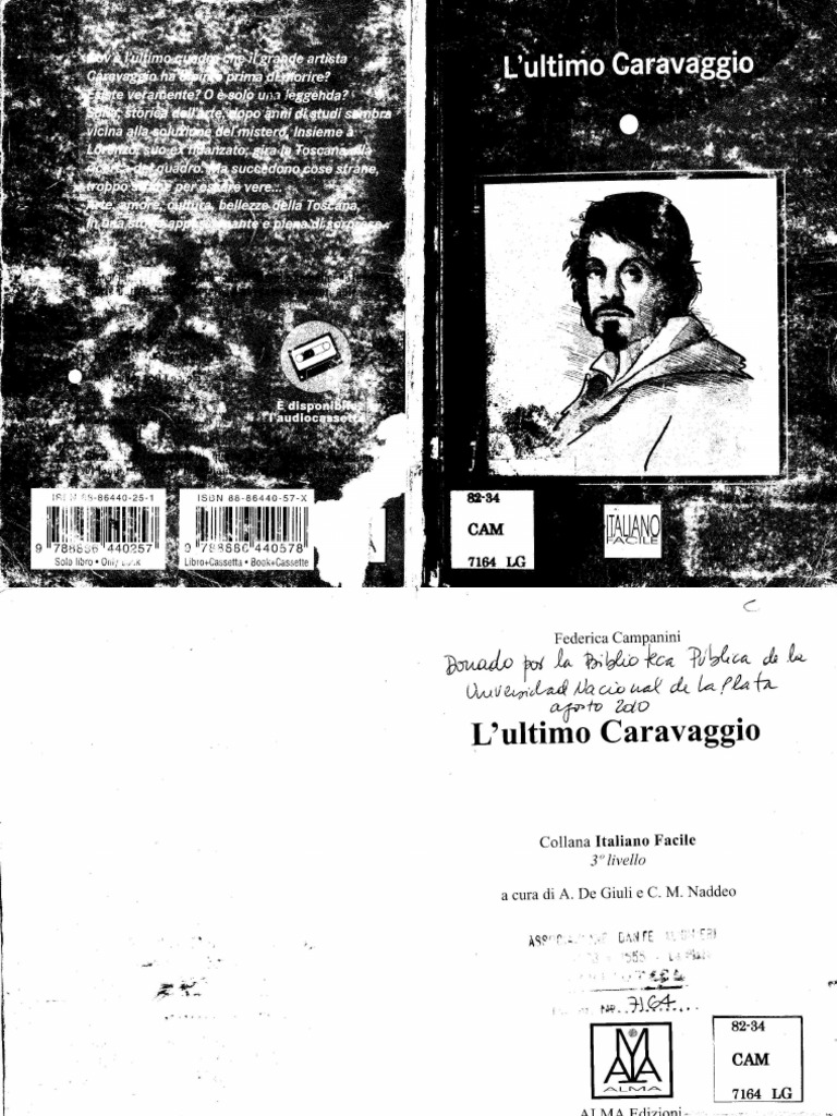 A2 - L Ultimo Caravaggio - 1 Libro 2023 | PDF