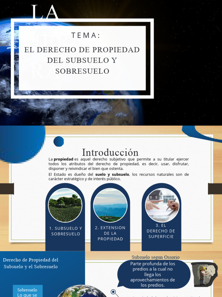 Derecho de Propiedad: Suelo y Subsuelo | PDF | Propiedad | Bienes de ...