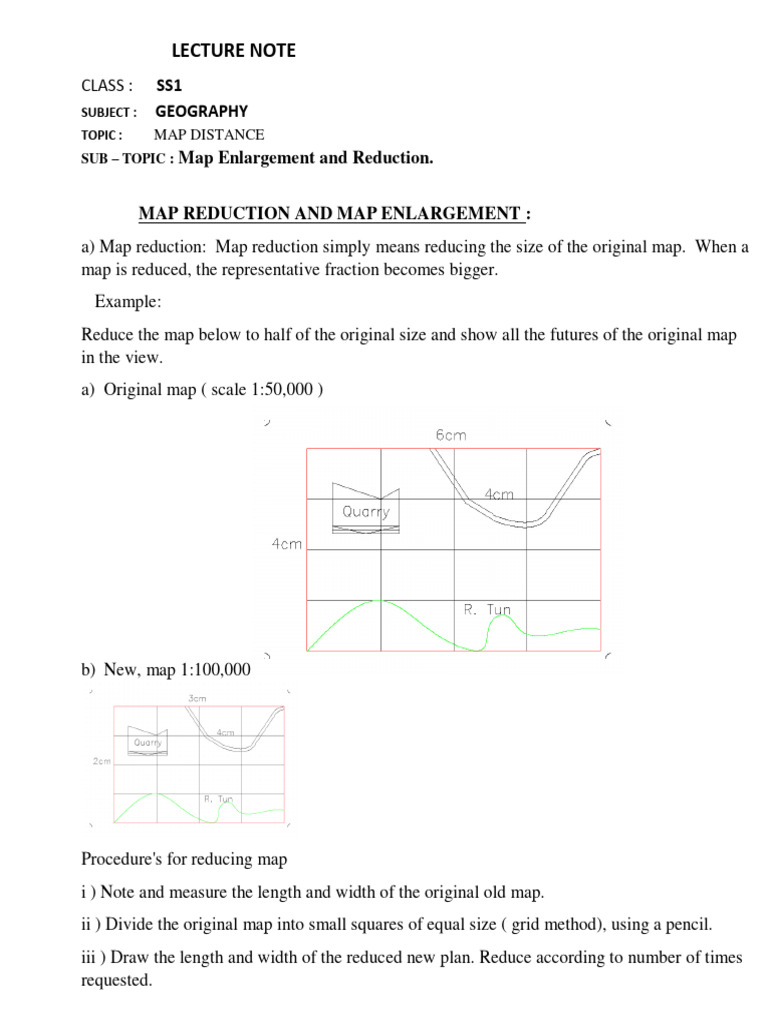 Lecture Note 1c PDF | PDF | Map | Mathematics