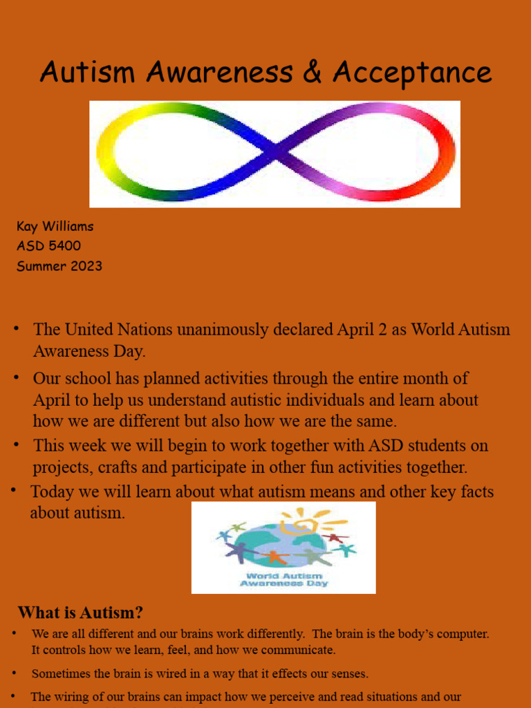 Presentation Autism Awareness | PDF | Autism Spectrum | Neuroscience