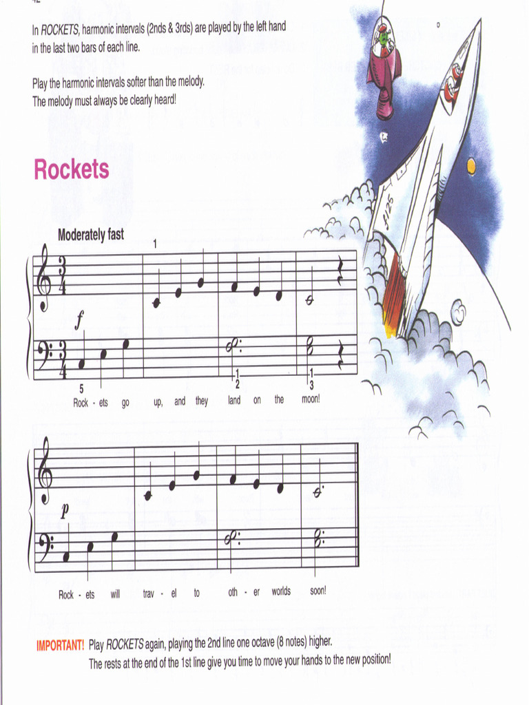 PDFsam - 7alfred's - Basic Piano Library - Lesson Book Level 1A | PDF