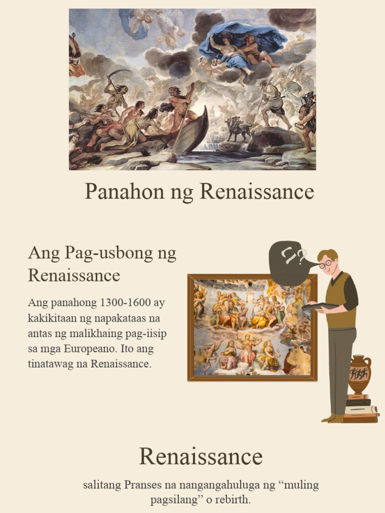 Panahon NG Renaissance | PDF