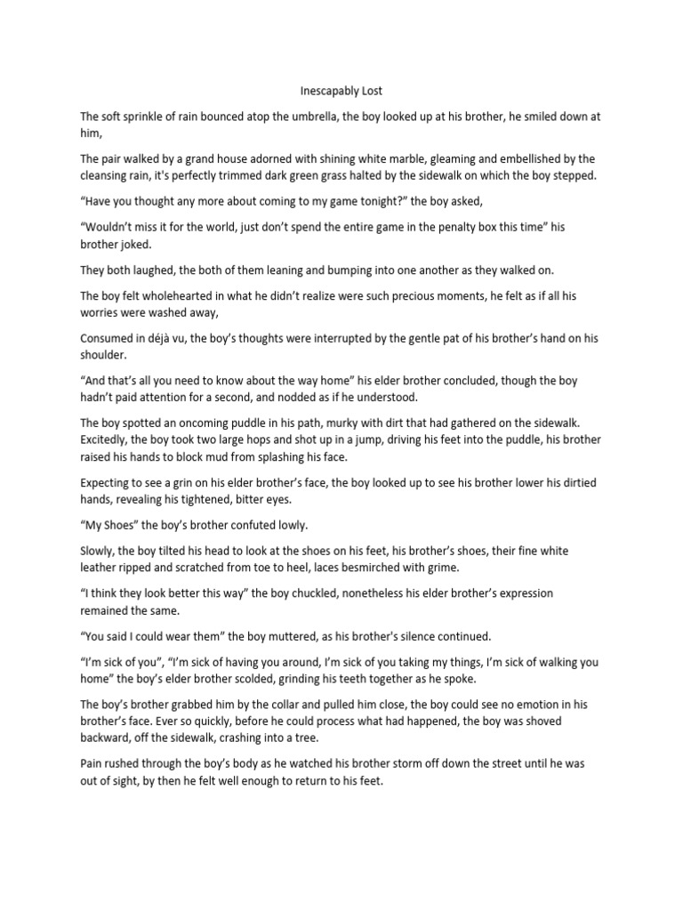 Inescapably Lost | PDF