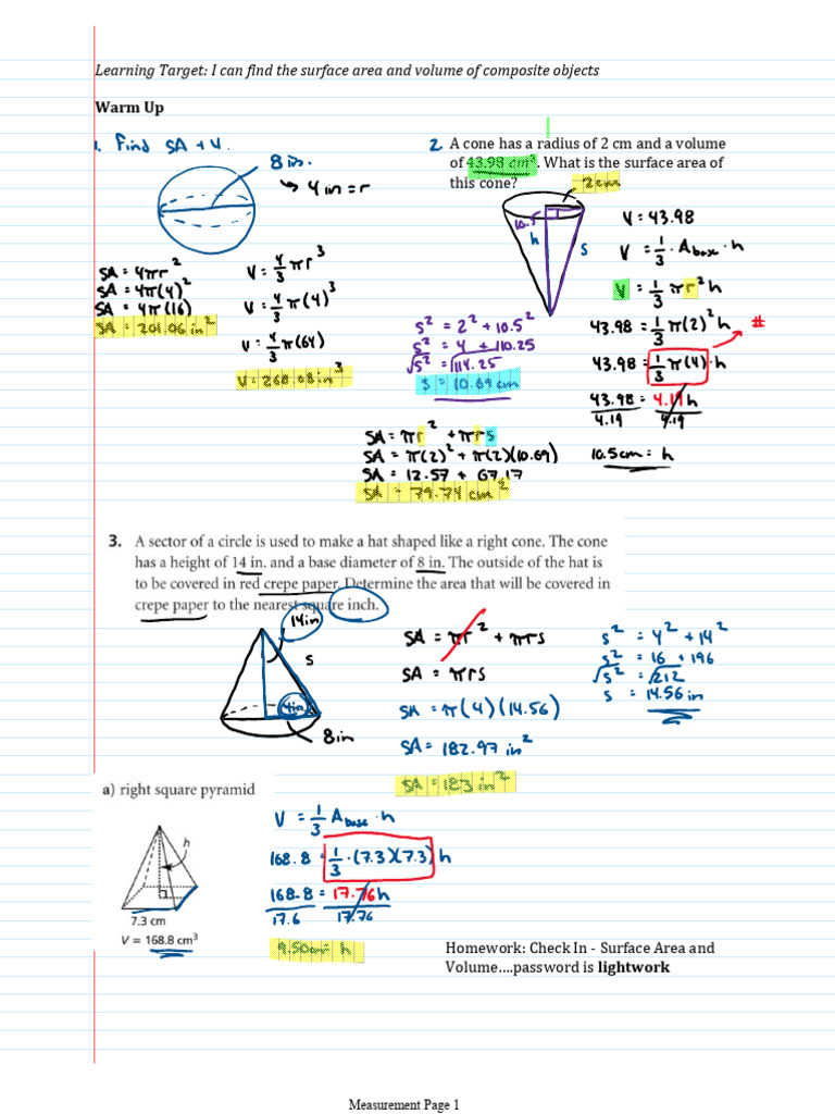 Larger Problems and Review | PDF