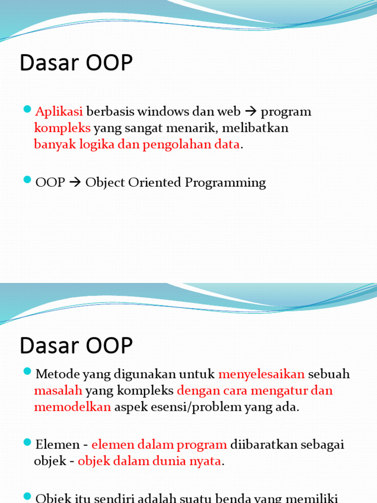 Slide 1 - OOP | PDF