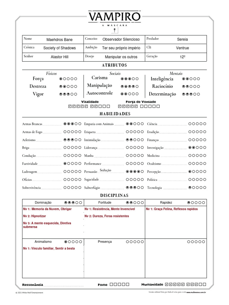 Kiryu - Maehdros | PDF | Lobisomens