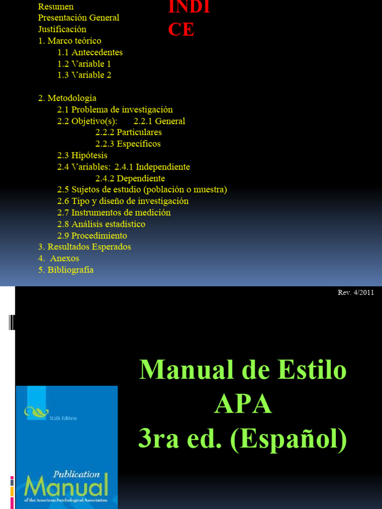 Guía Completa del Estilo APA | PDF