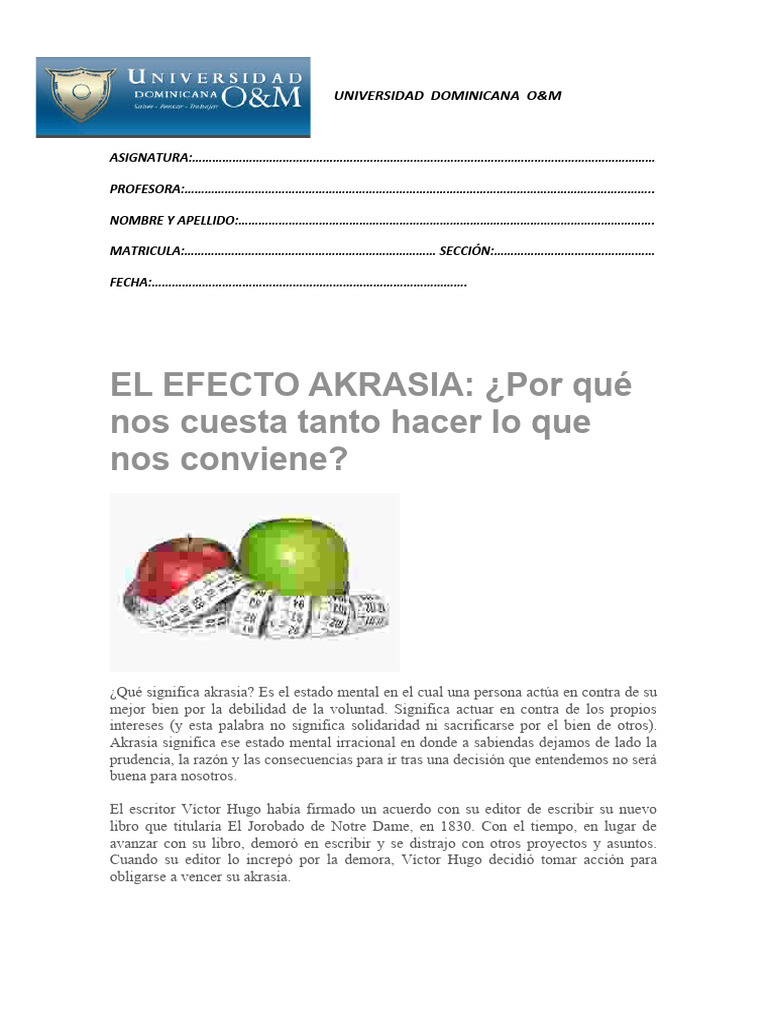 Primera Tarea | PDF | Placer