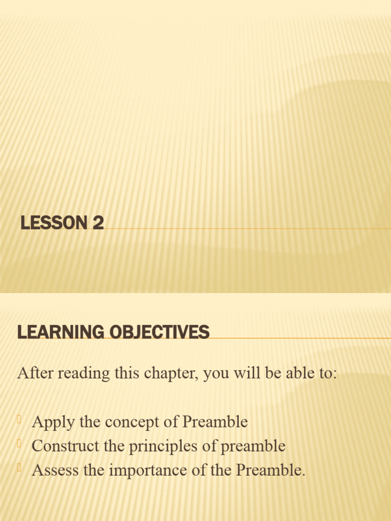 Lesson-2-ppt | PDF | Constitution | Rule Of Law