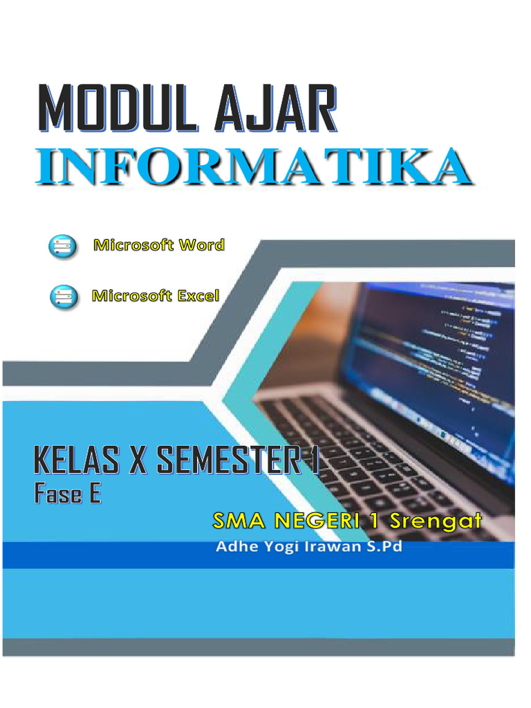 RPP MODUL AJAR MS. OFFICE (Word, Excel) | PDF | Seni | Komputer