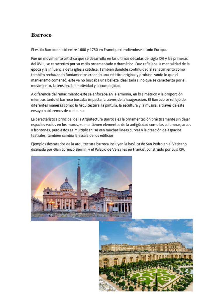 Barroco | PDF | Barroco | Escultura