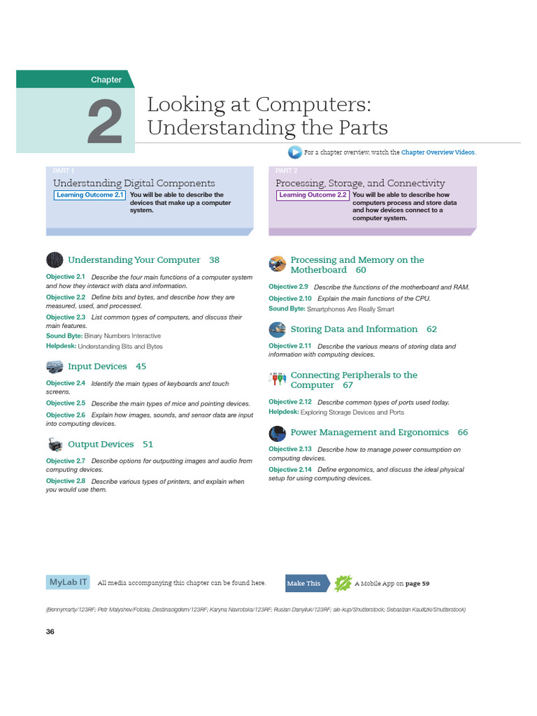 Components of The Computer | PDF | Tablet Computer | Smartphone