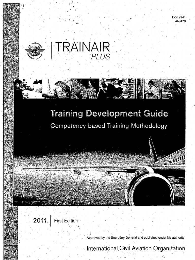 9941 1 2011 TRAINAIR PLUS - Training Development Guide - Competency-Based Training Methodology | PDF