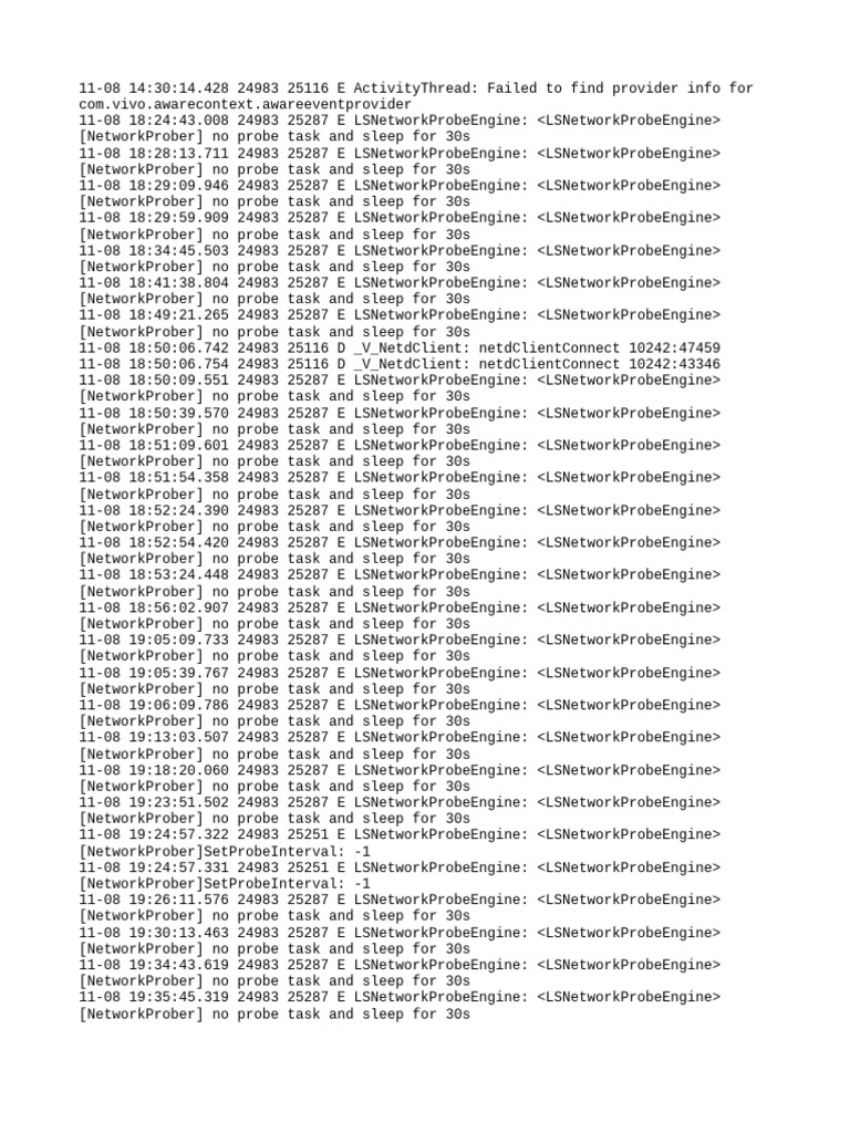 Log | PDF | Java (Programming Language) | Software Engineering